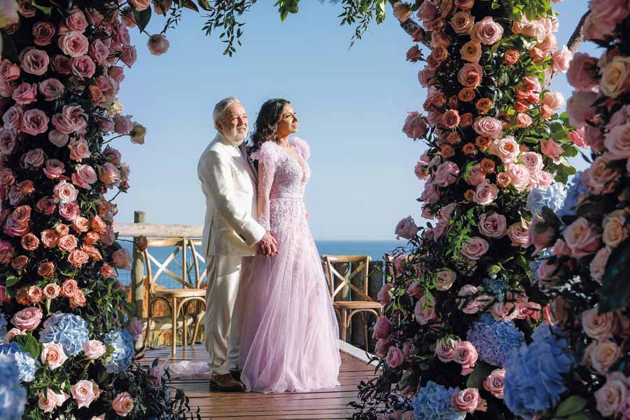 Ana Flávia e Mauro Franco: casamento de luxo no Algarve - Caras